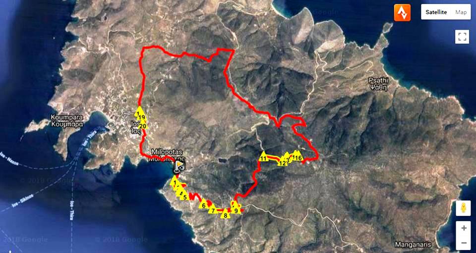 explore ios island, run ios trail race 24km